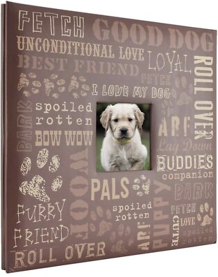 New MCS MBI Dog Pet Scrapbook Photo Album 12”x12” Puppy Pup Man’s Best ...
