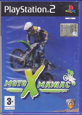 Ps2 PlayStation 2 MOTO X MANIAC - MOTOCROSS nuovo sigillato italiano ...