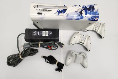 Xbox 360 Ace Combat 6 Console + 3 Controllers with Games | eBay