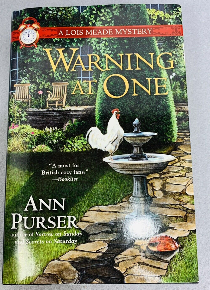 Lois Meade Mystery Warning at One Ann Purser (2008 Hardcover) TRUE ...