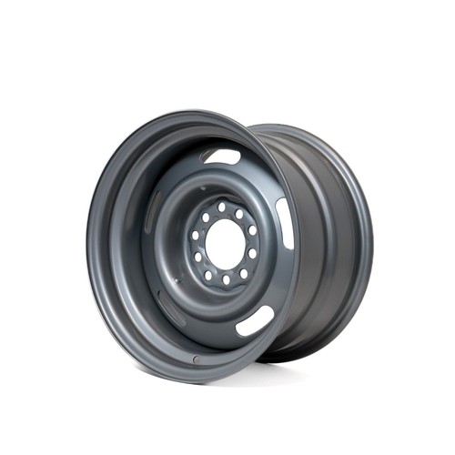 15X8 Silver Rally Steel Wheel With 4.5" Backspace. Multi 5-114.3/120.65 ...