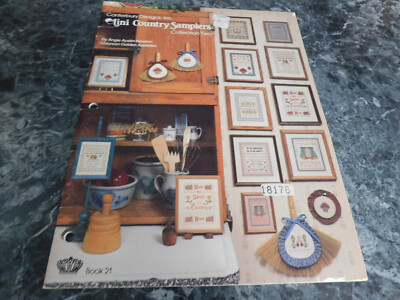 Mini Country Samplers Collection Two Book 21 Cross Stitch | eBay