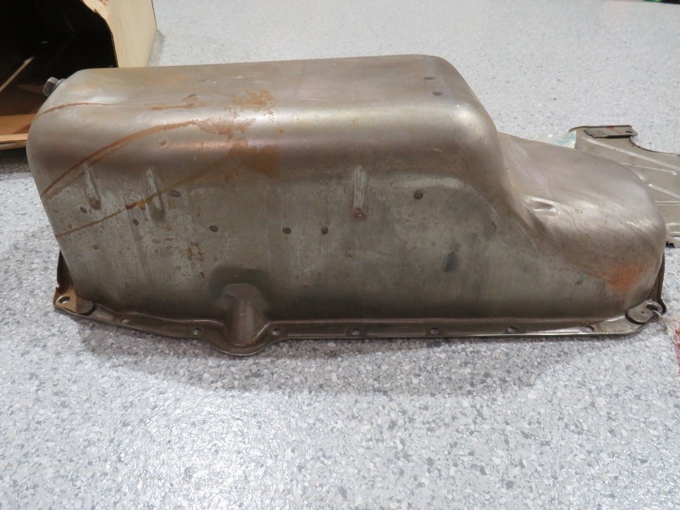 1963-1965 C2 327 1970-1972 C3 350 LT1 Corvette 6 QT Trap Door Oil Pan ...