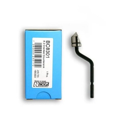 NOGA BC8301 8.3 Cranked Countersink Chamfer edge trimmer Range: 1-8.3mm ...