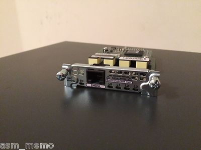 Cisco HWIC-4SHDSL 4-Pair Symmetric High-Bit-Rate DSL High-Speed WAN ...
