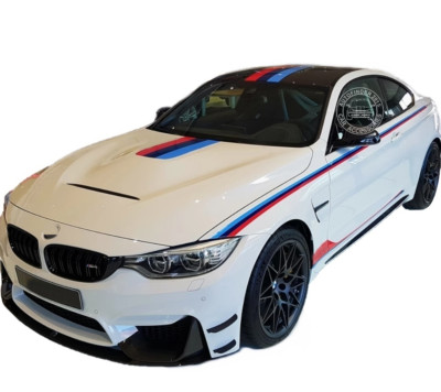 Graphics Tricolor Racing Stripe Car Sticker For BMW M4 M3 M5 M ...