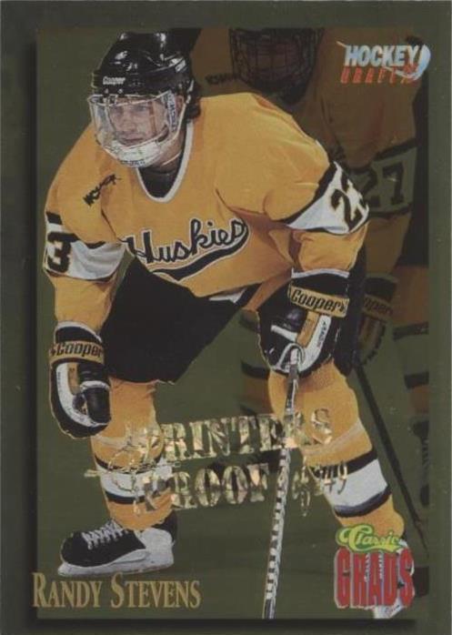 1995 Classic Draft - Randy Stevens #80 Gold Printers Proof /249 (RC ...