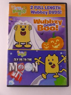 Wow Wow Wubbzy - Wubbzy Goes Boo, Fly Us to the Moon (DVD, Nick Jr ...