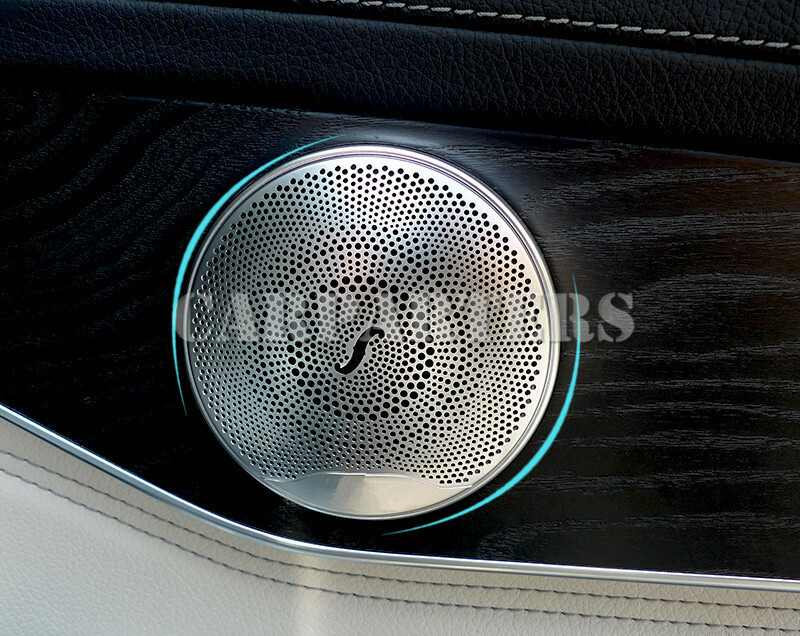For Mercedes Benz GLC X253 Shiny Interior Door Speaker Cover Trim 4pcs ...