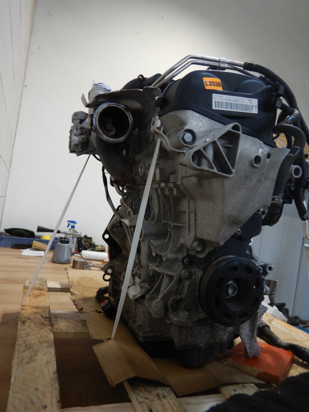 Moteur VW Golf 7 Audi A3 8V Seat Leon 5F CZC Czca 1,4 TSI Avec Turbo ...