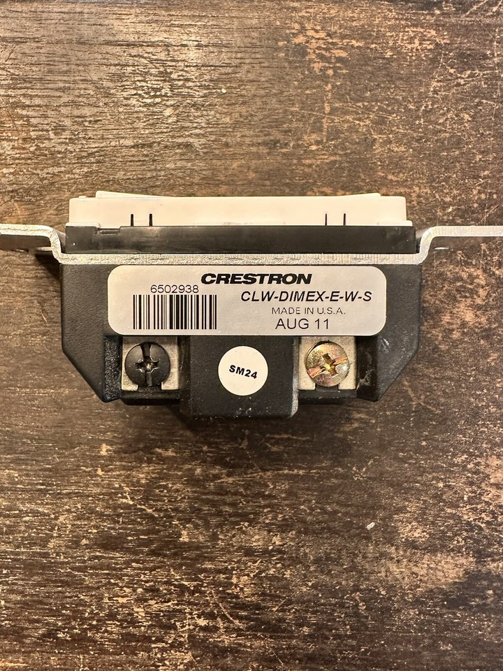 Crestron CLW-DIMEX-E-W-S Infinet EX Dimmer From Working System White ...