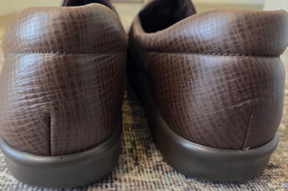 SAS Womens Brown Viva Canela Slip-on Leather Clog Shoes Size 8.5M | eBay