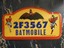 1966 Batmobile License Plate Batman Plate | eBay