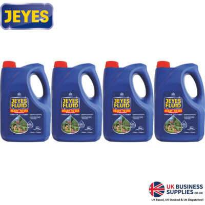 Jeyes Fluid Disinfectant Ready To Use 4 Litre - Kills Germs Garden ...