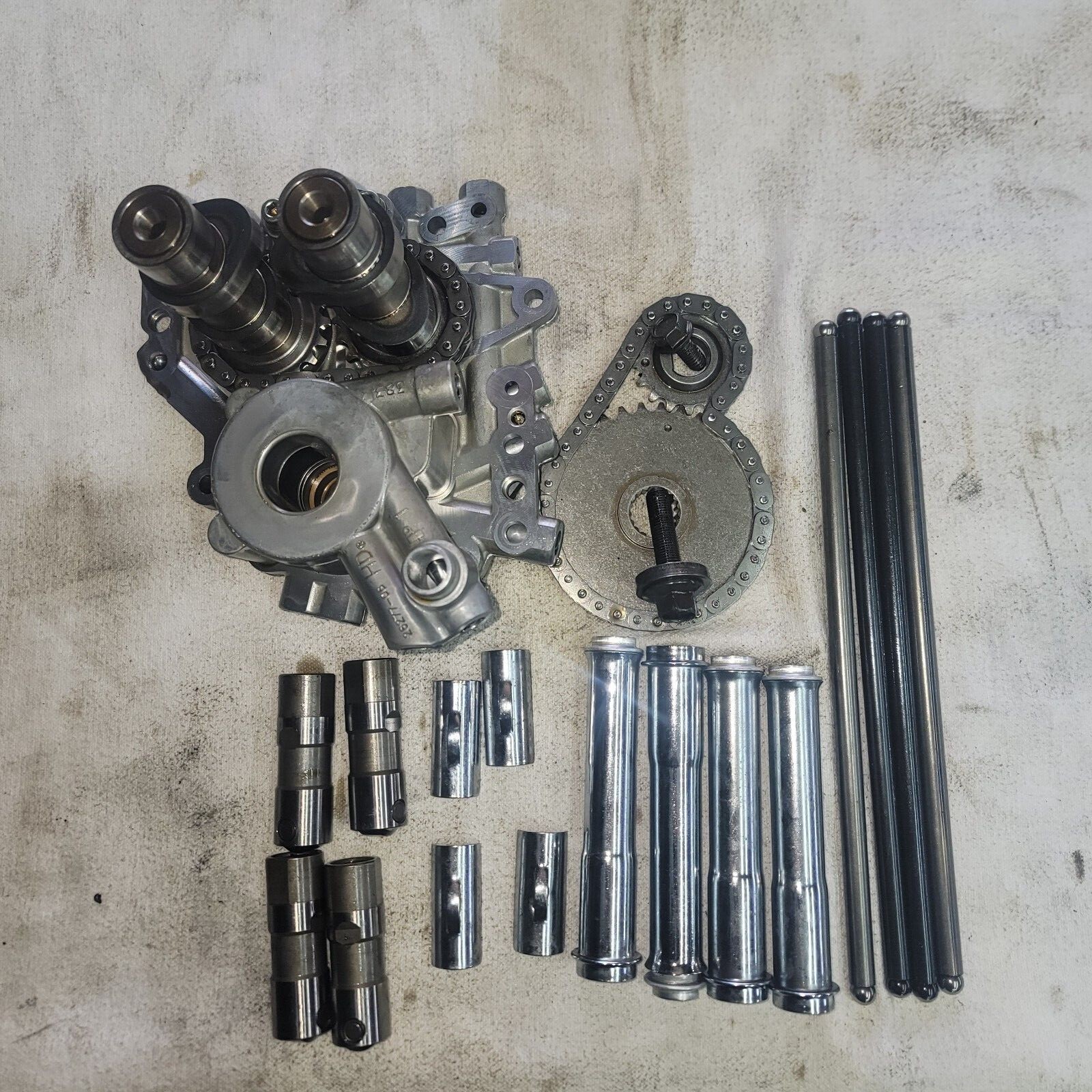 Harley Davidson CAM SUPPORT PLATE, CAMS, PUMP, CHAIN, LIFTERS, PUSH ...