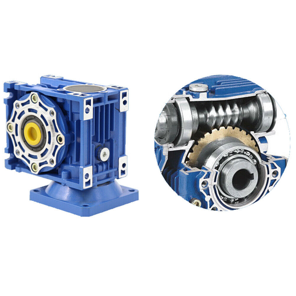 DC 12V/24V RV40 Worm Gear Reducer Gearbox Motor 5D60GN Gearmotor 0.1RPM ...
