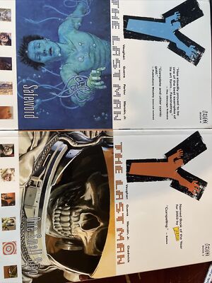 Lot of 4 Y The Last Man Brian K Vaughn Volumes 1,2,3,4 | eBay