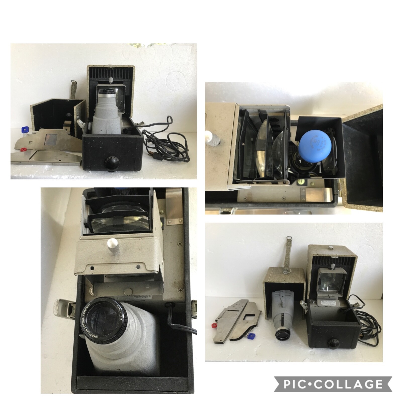 Old Vintage Polaroid 610 Slide Projector For Land Projection Film ...