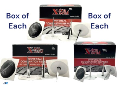 Universal Patch Plug Combination Kit Tire Repair 31 Inc. 13-381, 13-382 ...