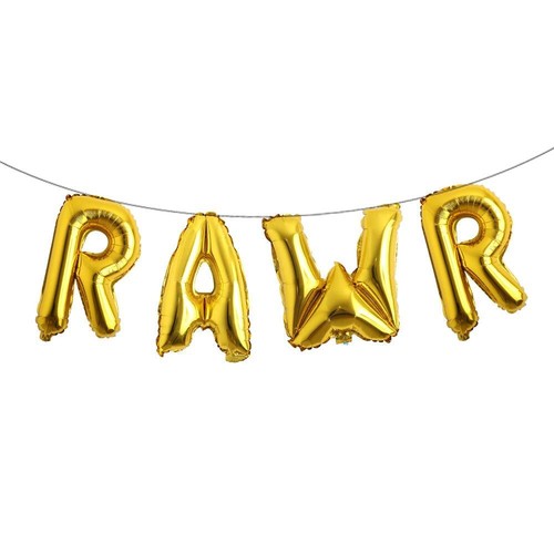 ROAR RAWR Dinosaur Tyrannosaurus Animal balloons for Birthday Party ...