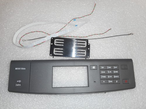 NEW Lexmark MS610de Workgroup Printer CONTROL PANEL COVER+CABLES ...