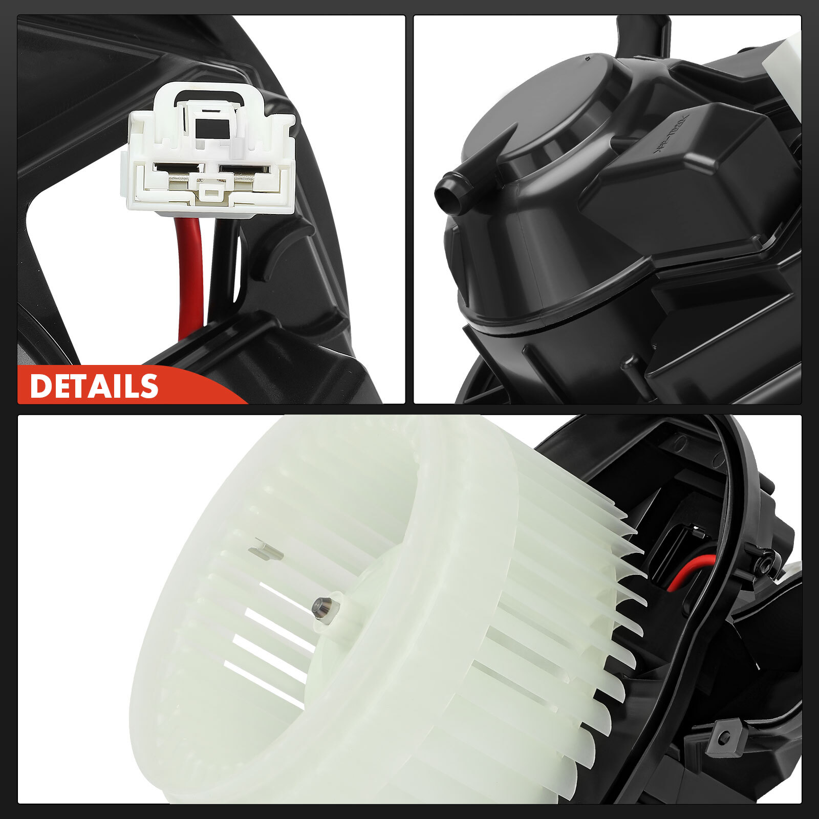 A/C Heater Blower Motor w/ Fan Cage for Volvo S60 01-09 S80 99-06 V70 ...