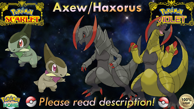 Haxorus Evolution Chart