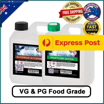 MIX COMBO - VG PG Food Grade for Making Your Own 2ltrs Express Post ...