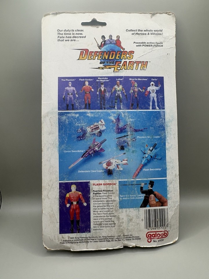 Vintage 1985 Flash Gordon Defenders of the Earth Galoob Figure | eBay
