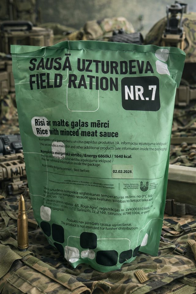 Latvian Armed Forces NATO MRE (Meal Ready to Eat) combat rations. | eBay