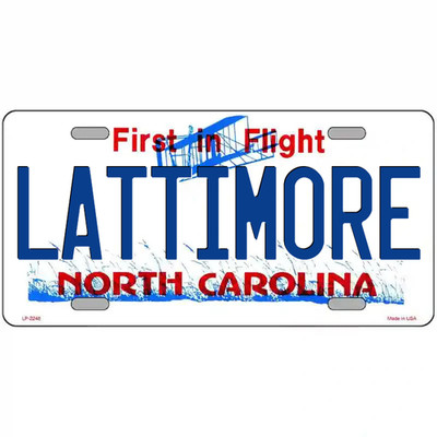 Lattimore North Carolina Metal Sign | eBay