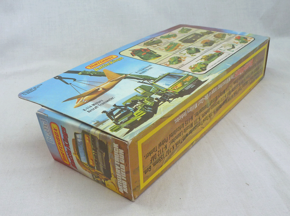 Matchbox Battle Kings K-116 Artillery Truck Set | eBay