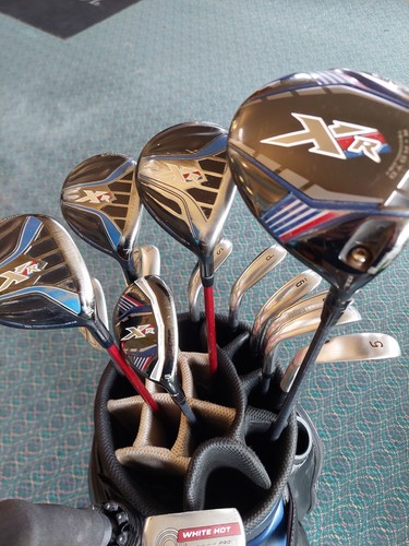 CALLAWAY XR FULL SET irons. woods AND BAG | eBay UK