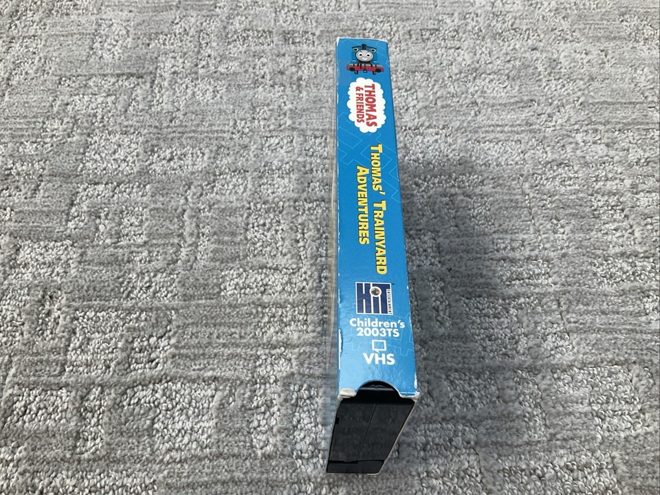 Thomas & Friends VHS Thomas’ Trainyard Adventures Rare Sampler Video ...