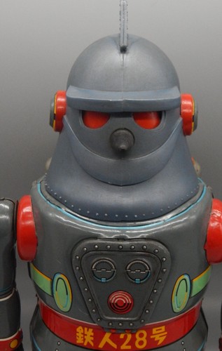 1960's vintage Nomura GIGANTOR tin toy TETSUJIN 28 robot made in Japan ...