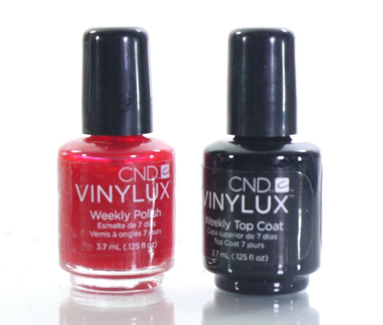 CND VinyLux Mini Duo Nail Polish in #158 wildfire and Top Coat | eBay