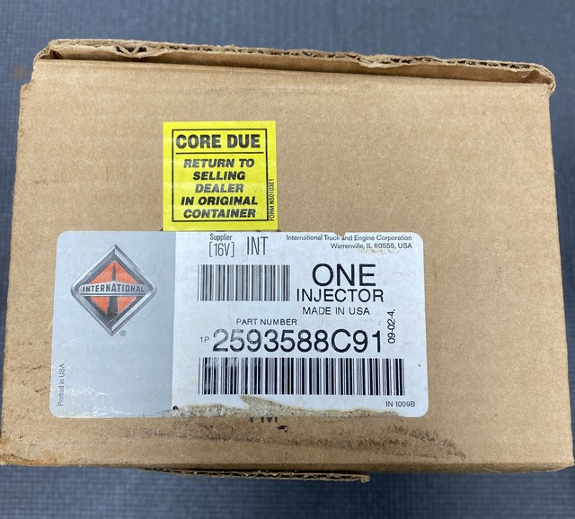 International Fuel Injector 2593597c91 Kit Bn1830693c3 1163578 for sale ...