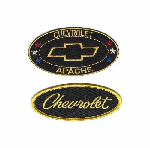 CHEVROLET APACHE SEW/IRON ON PATCH CHEVY LIKE A ROCK PICK UP TRUCK ...
