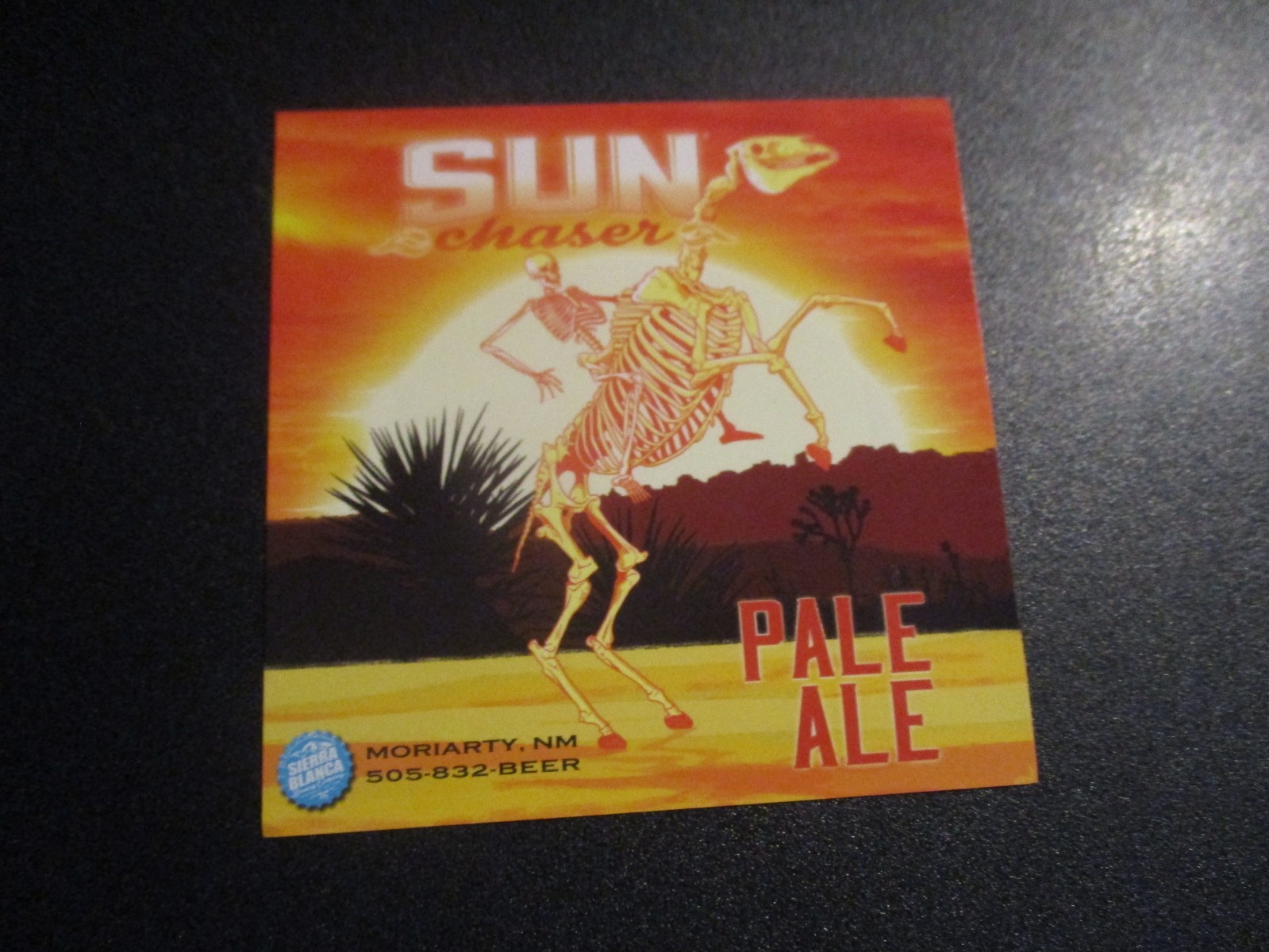 SIERRA BLANCA BREWING Sun Chaser Pale Ale STICKER decal craft beer ...