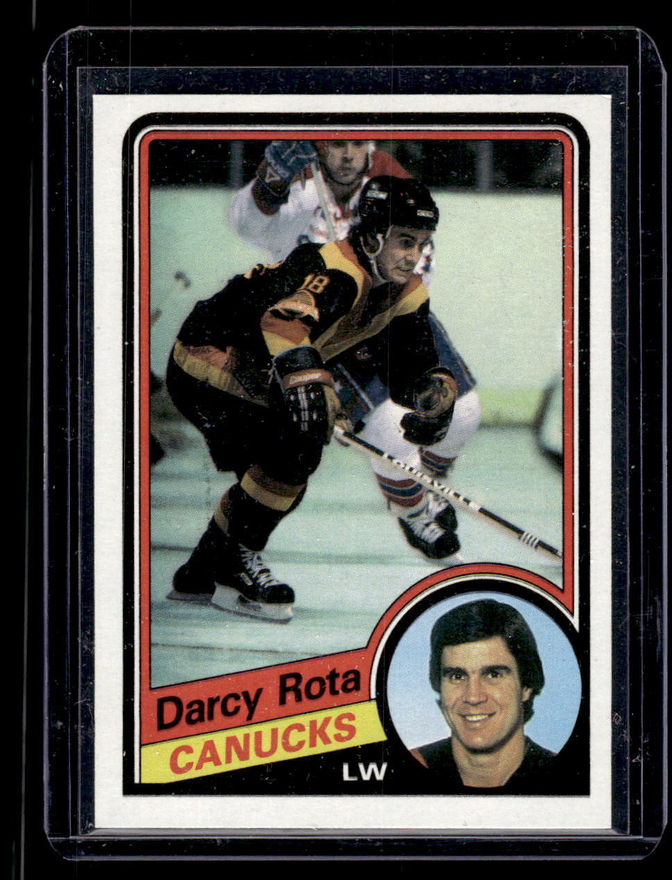Darcy Rota 1984 Topps #139 Vancouver Canucks | eBay