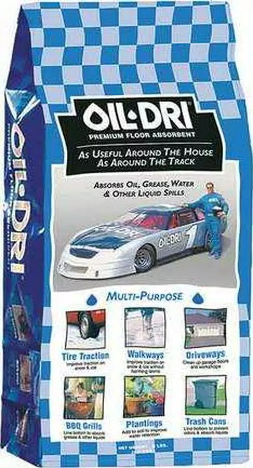Oil-Dri Premium Floor Maintenance Absorbent 8 lb. Bag #I01008G78 ...