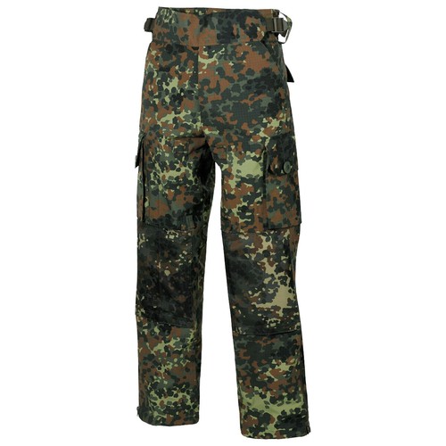 MFH Commando Pants Smock Ripstop Mens Trekking Hiking Outdoor Flecktarn ...