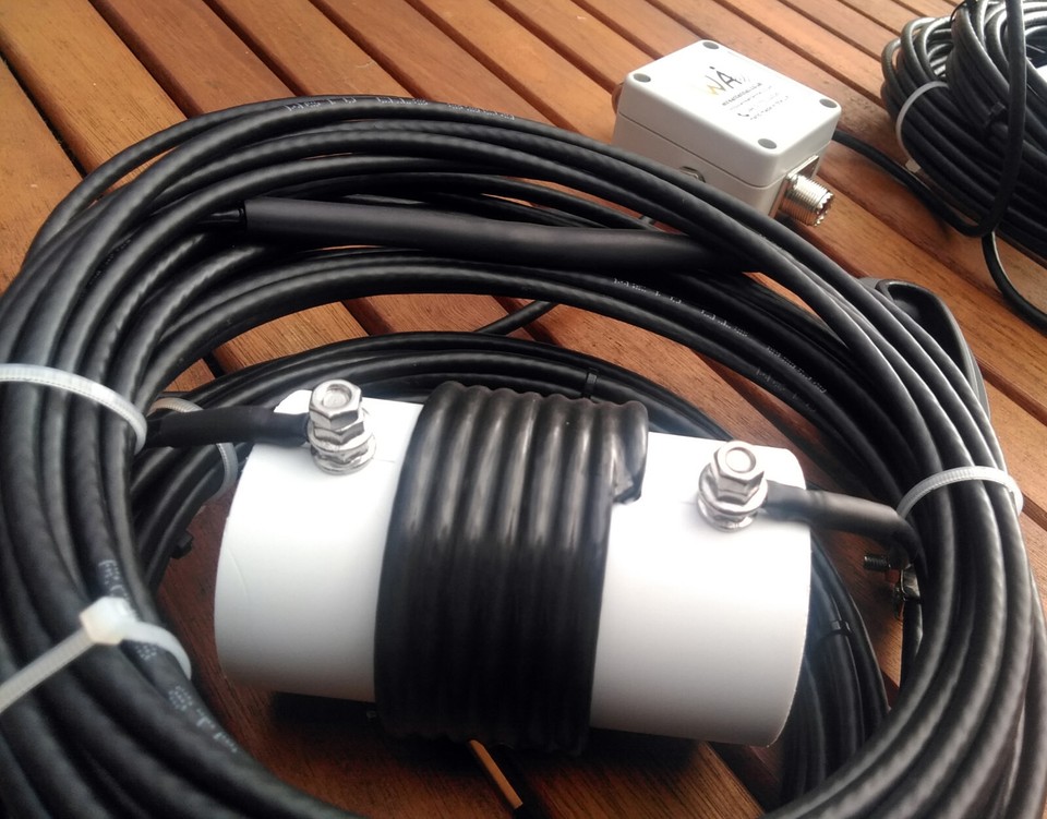 Wire Antennas UK HF DUAL BAND 80/40 meters Double Bazooka 1.5 Kw | eBay