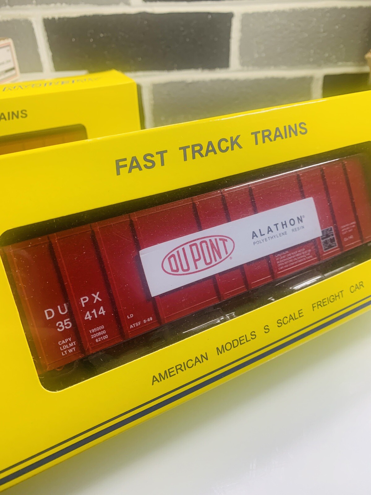 American Models Trains S Gauge Dupont Alathon 30th Anniversary set of 3 ...