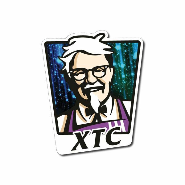 Ecstasy Sticker / Decal - XTC KFC LSD THC 420 Dope High Snags Parody ...