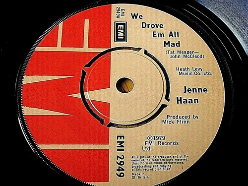 JENNE HAAN - WE DROVE EM ALL MAD 7" VINYL (EX) | eBay