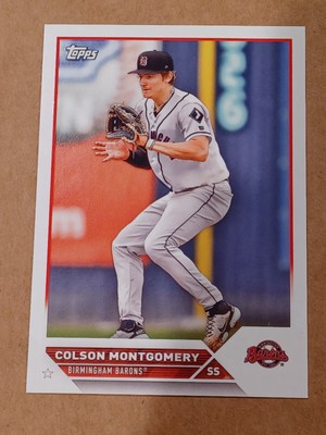 2023 Pro Debut Base #PD-46 Colson Montgomery - Birmingham Barons | eBay