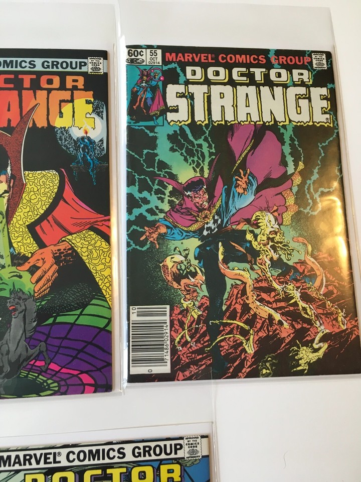 Marvel Comic Lot Dr Strange 1982 #52, #55, #56 | eBay