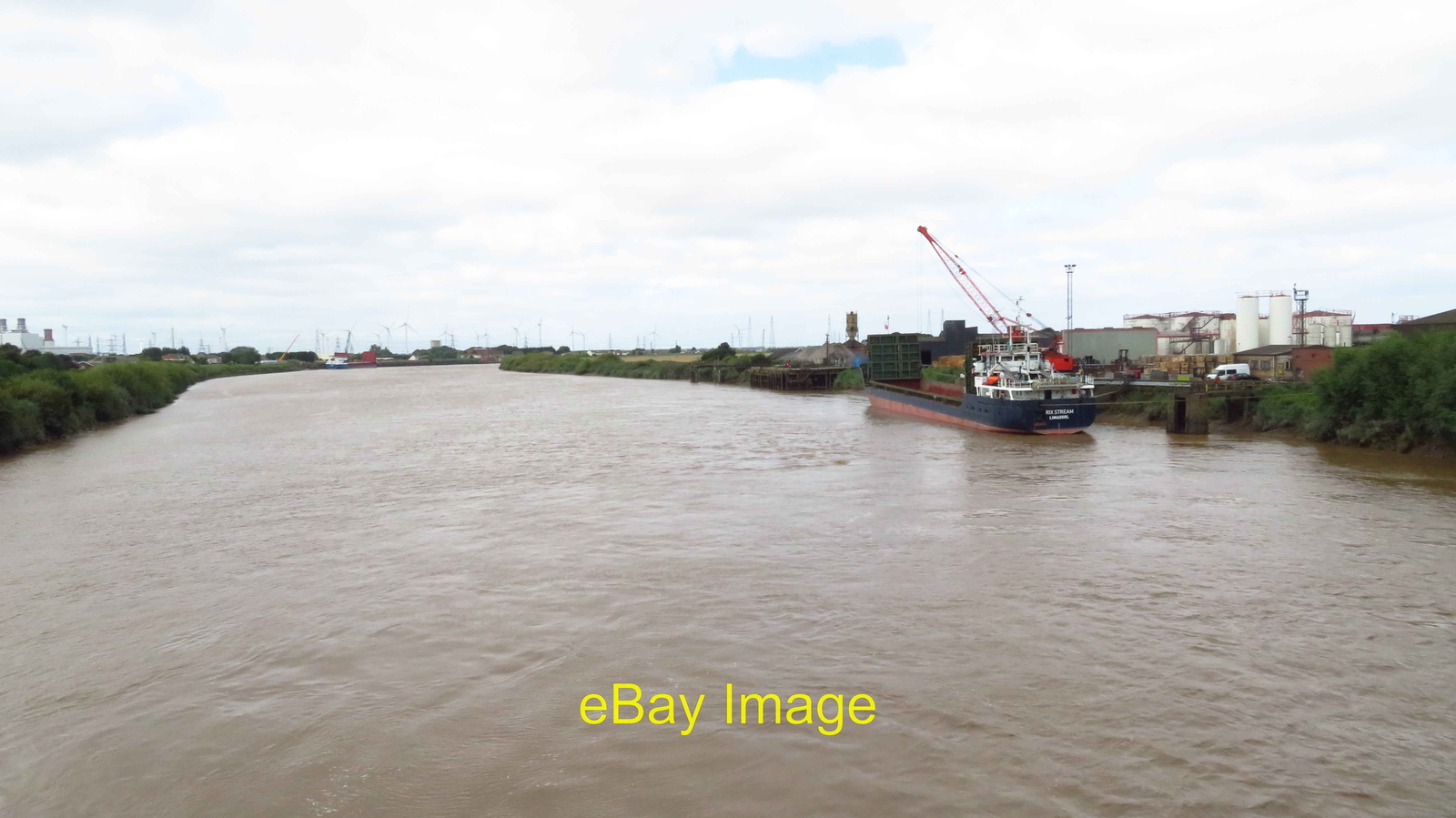 Photo 12x8 Gunness Wharf & the River Trent from King George V Bridge ...