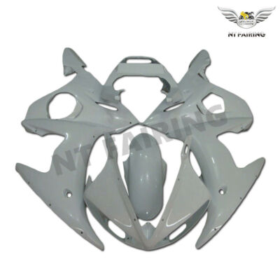 LD Injection White Mold Fairing Fit for Yamaha 2003-2005&06-09 R6S YZF ...